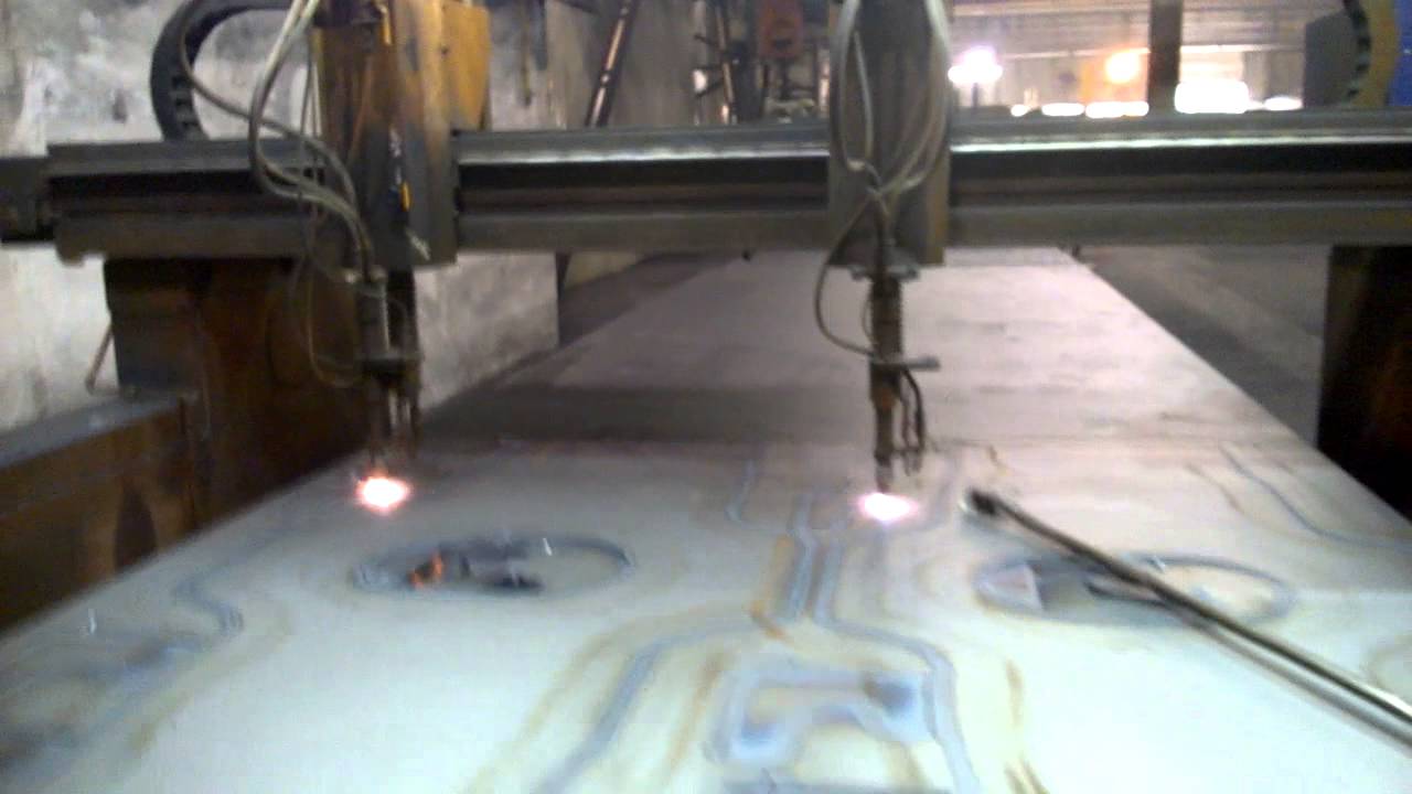 Wycinarka gazowa dwupalnikowa ECKERT tnie blachę Pro-Fund Nowa Dęba ...