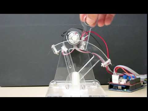 Haptic Paddle- Sample Virtual Environments - YouTube