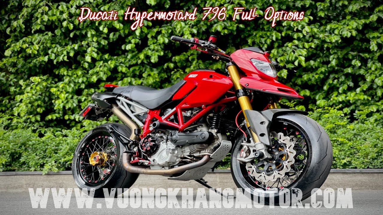 Ducati Hypermotard 796 2010 Full Options | VƯƠNG KHANG MOTOR - YouTube