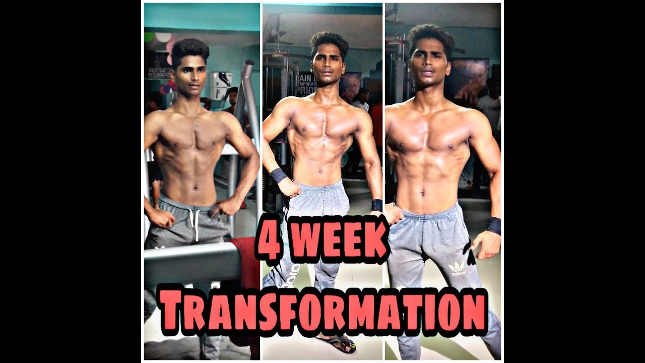 4 week Body transformation - YouTube