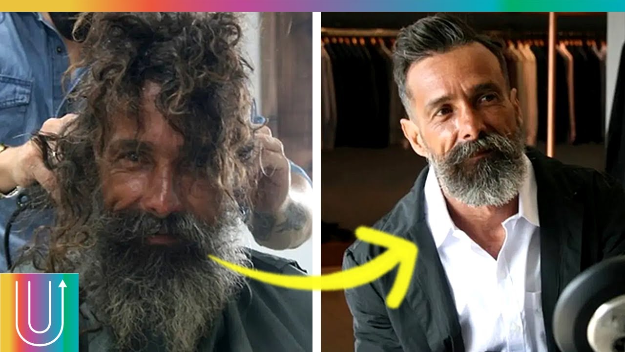 Mendigo tiene un cambio radical que le cambió la vida - YouTube