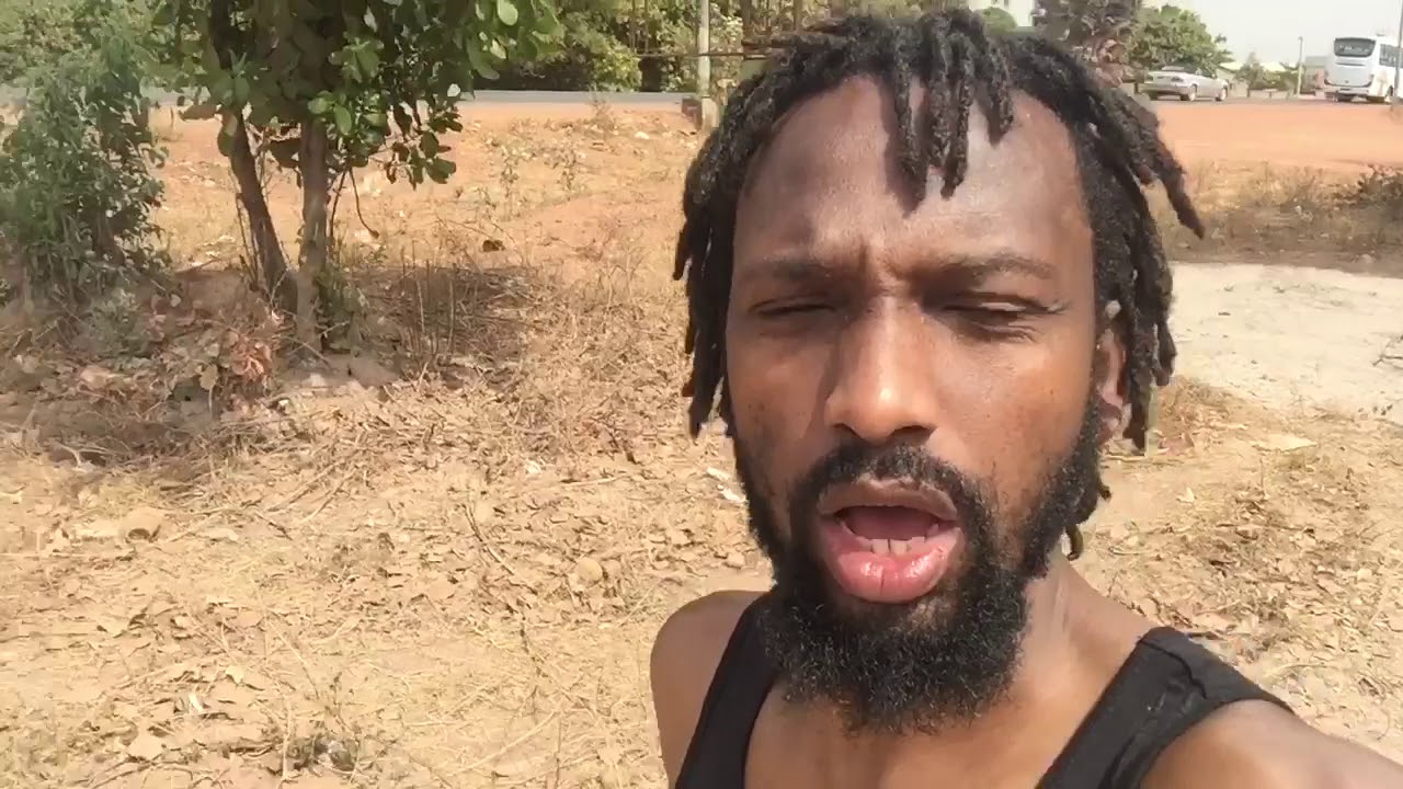 Walking the streets of Sukuta in Gambia - YouTube
