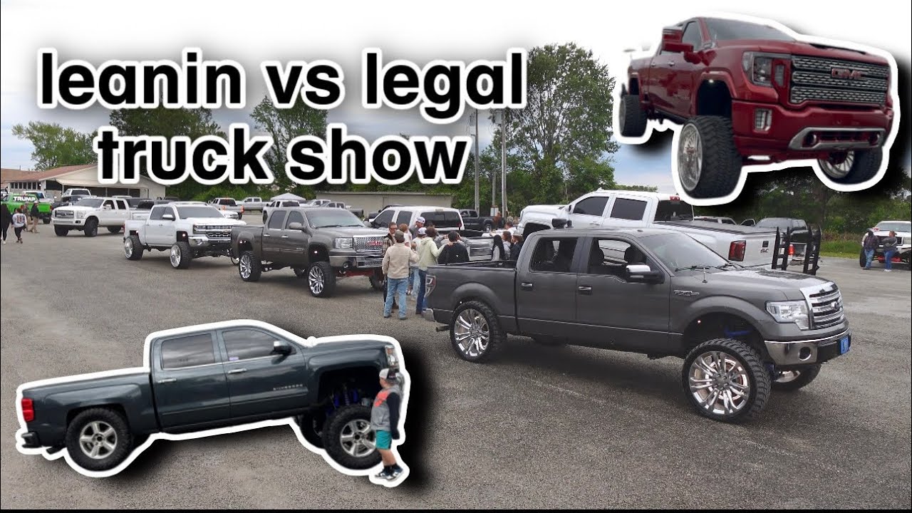 Leanin vs Legal truck meet| 22” of squat…?????😱 - YouTube