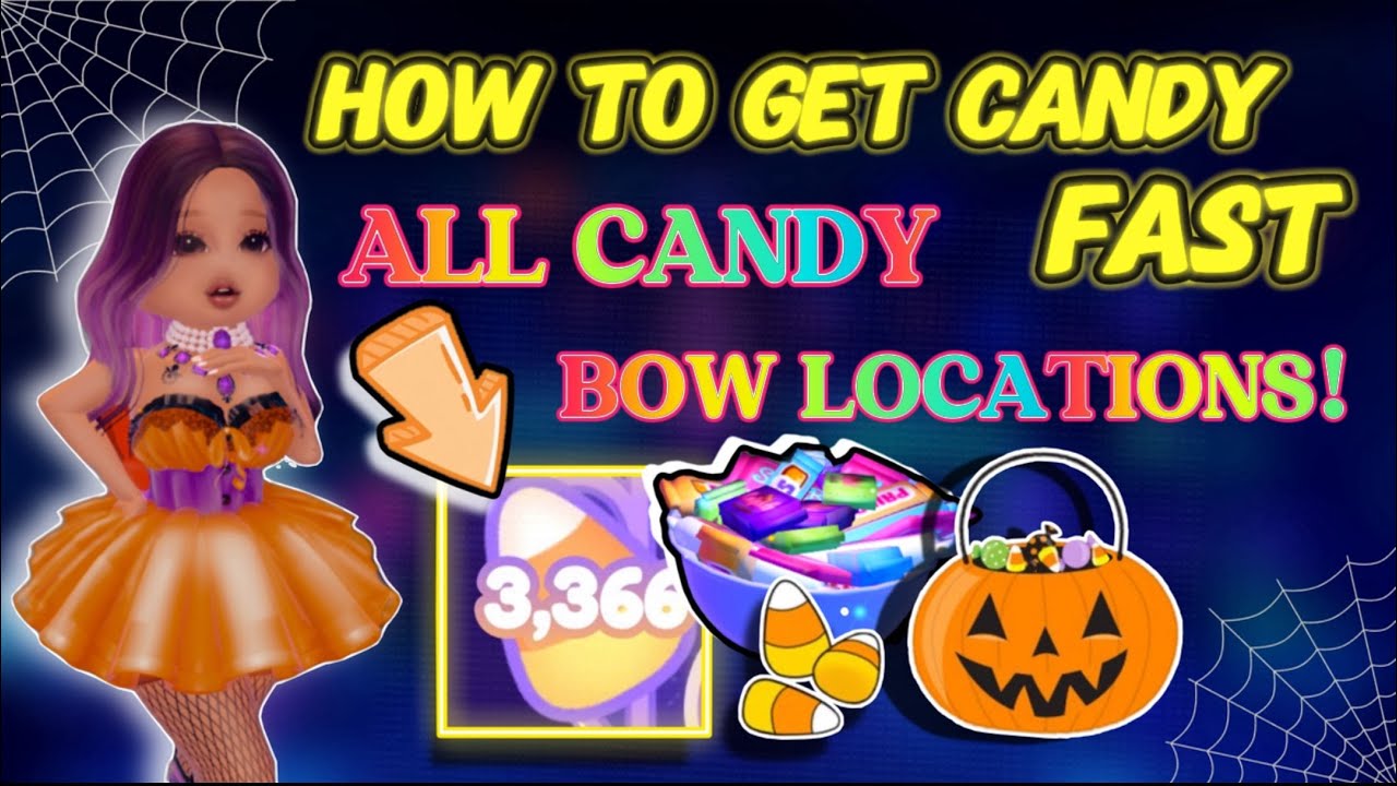 How To Get Candy FAST this Royalloween! All Candy Locations - YouTube