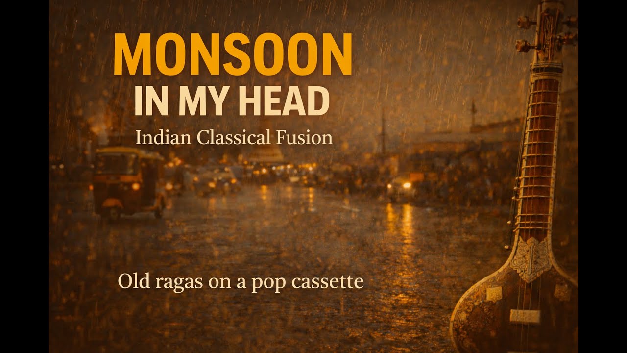 Monsoon in My Head 🌧️ | Indian Classical Fusion (Raga × Modern Vibes ...