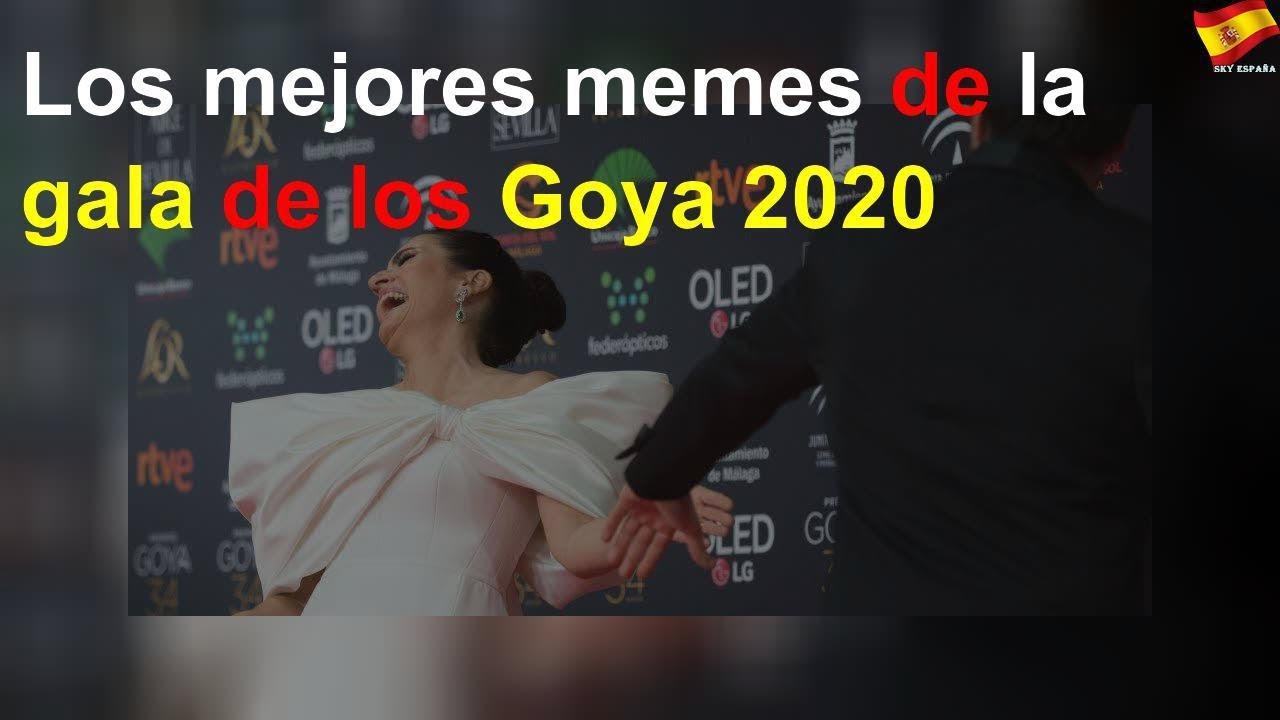Los mejores memes de la gala de los Goya 2020 - YouTube