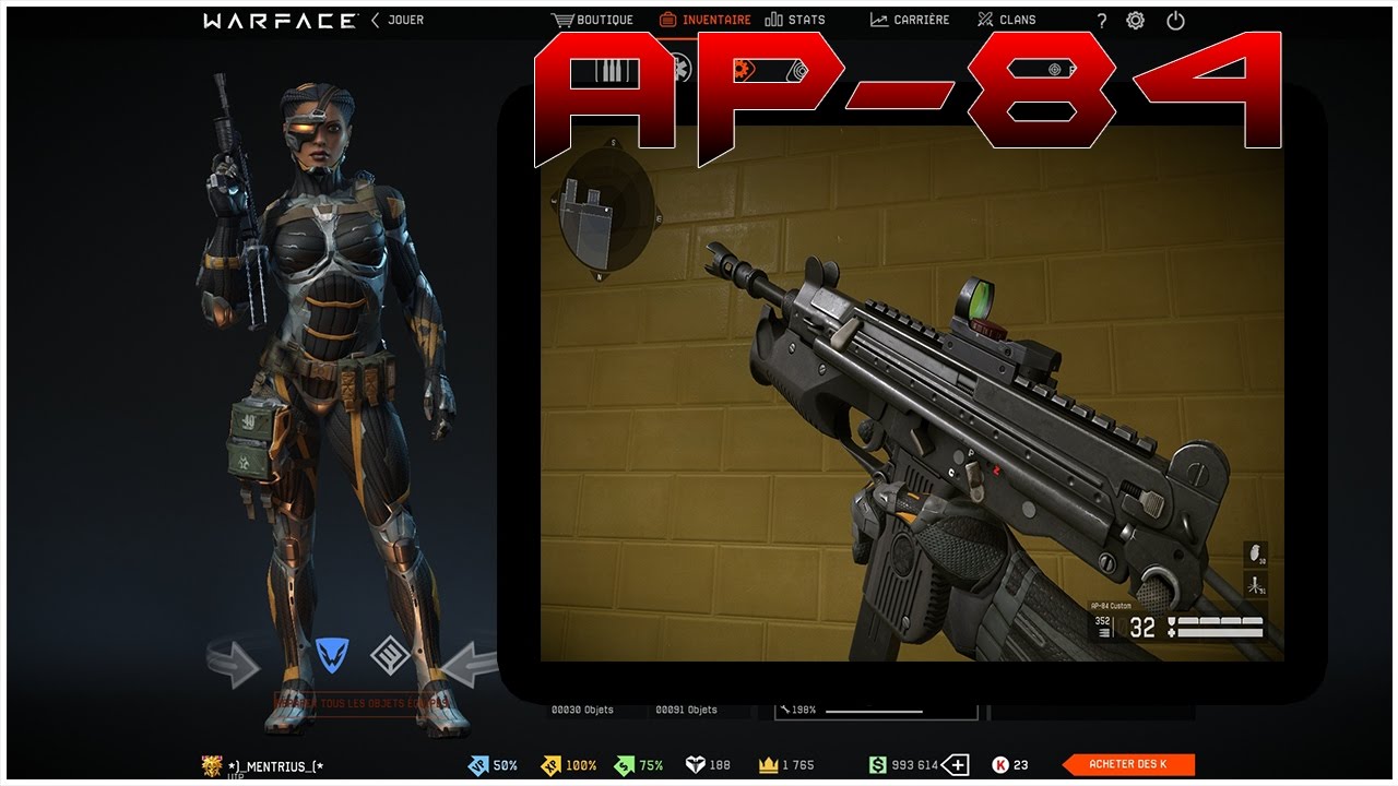 warface : new smg ( AP-84 Custom ) - YouTube