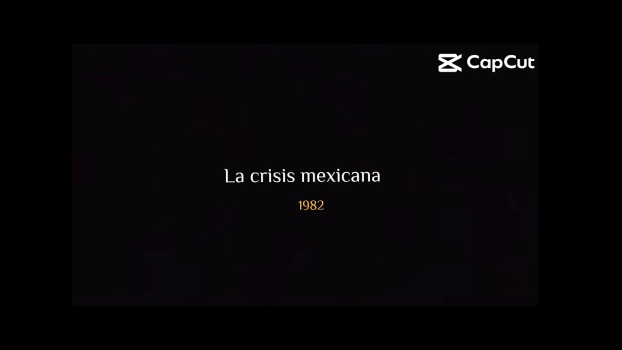 LA CRISIS MEXICANA 1982- DOCUMENTAL - YouTube