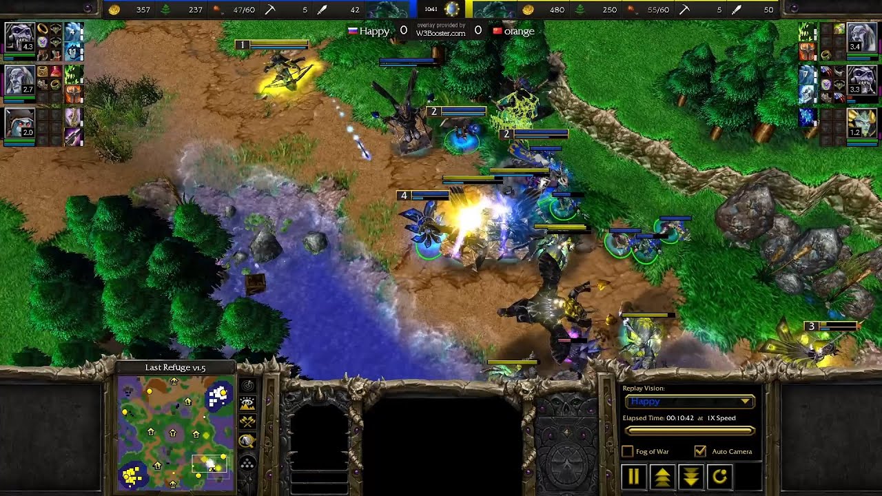 Warcraft III Ancient of Wonders Cup 2023 Nov29 Happy(U) V Eer0(U) Game ...