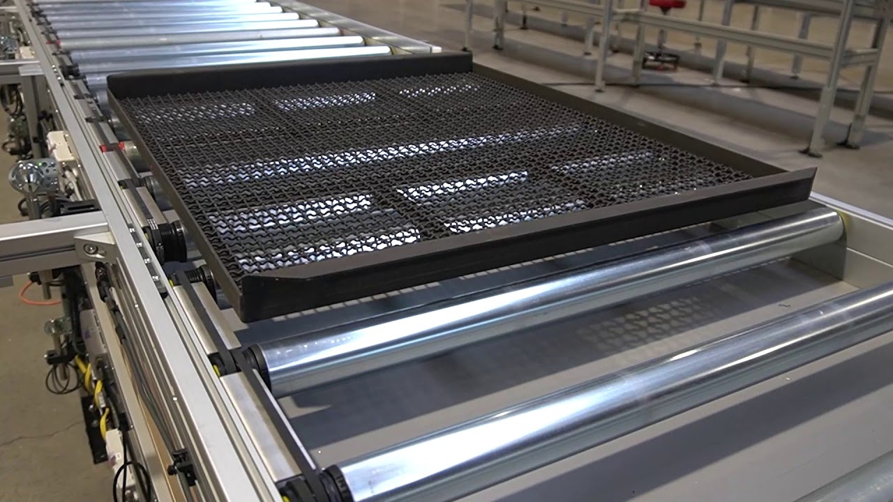 Convoyeurs ZPA (Zero Pressure Accumulation) - YouTube