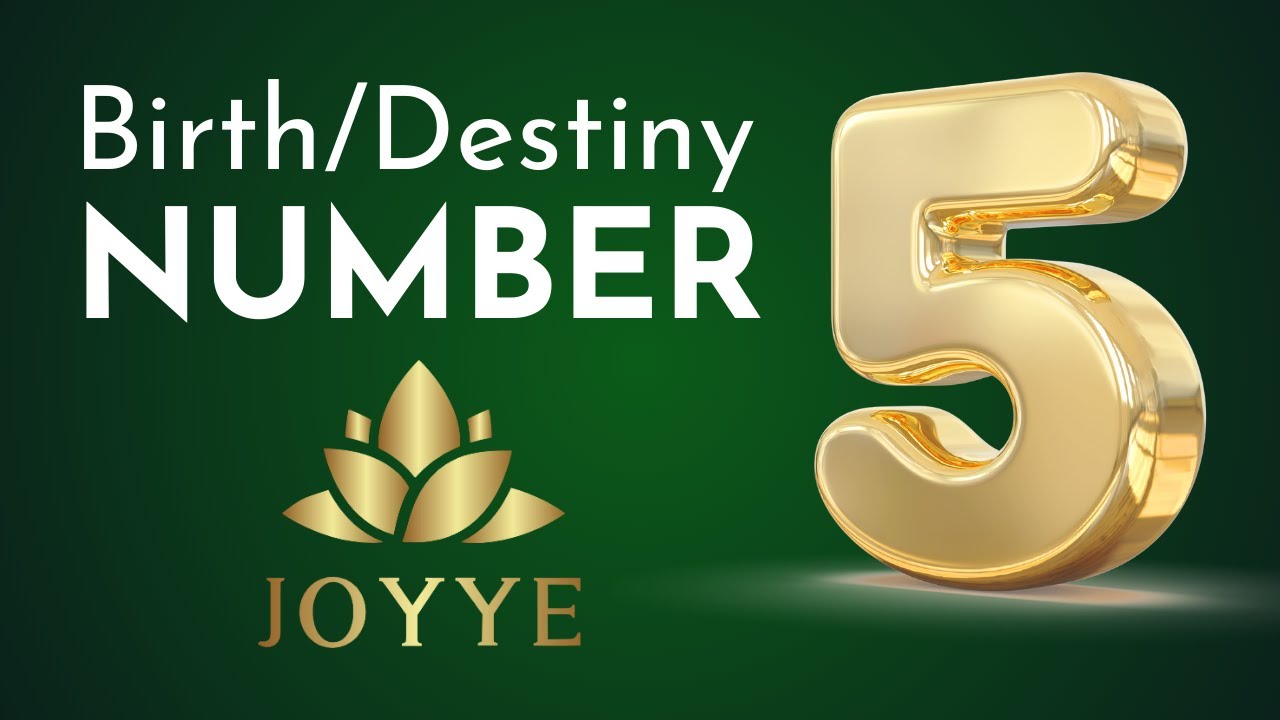 Numerology Number 5 - Destiny Number 5 or Birth Number 5 - JOYYE ...