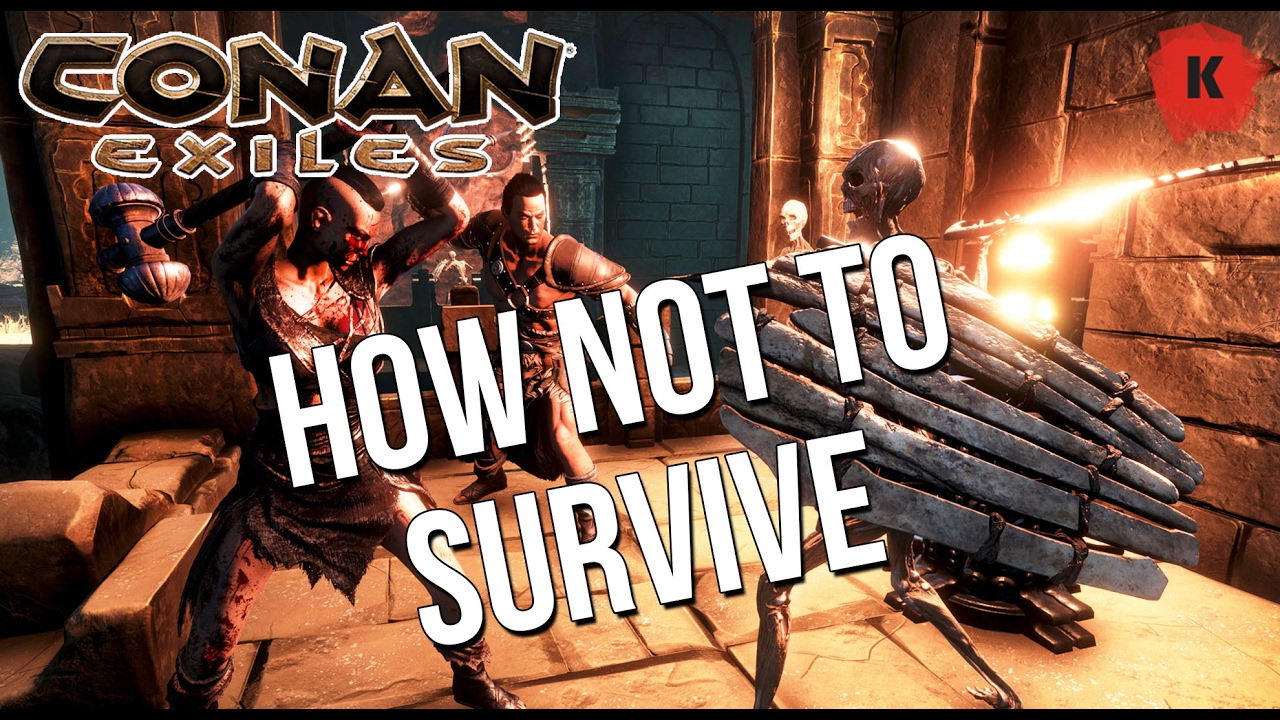 I AM THE BARBARIAN KING?! Conan Exiles Early Access Gameplay First ...