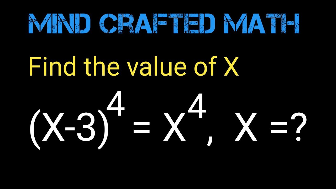 Math olympiad algebra problem !! ssc algebra question !! - YouTube