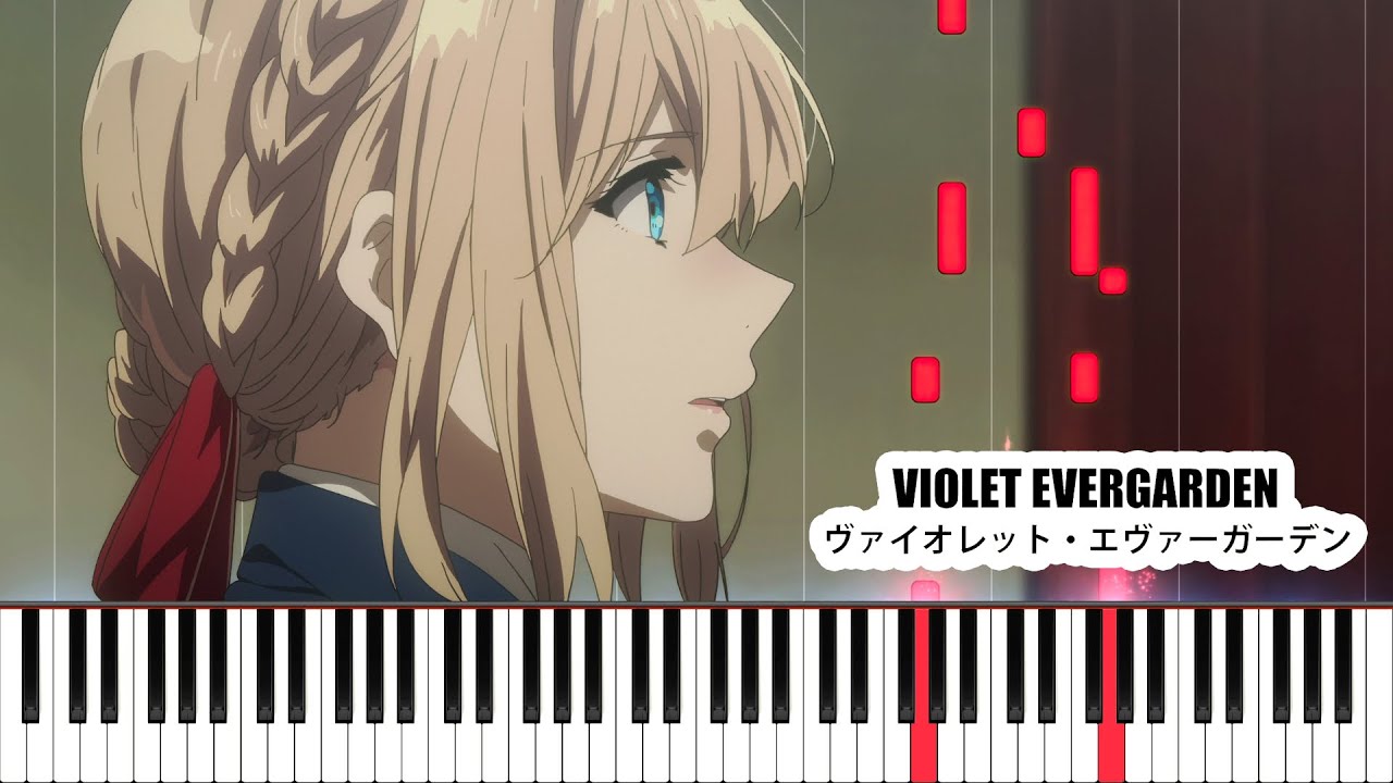 The Voice in My Heart - Violet Evergarden Piano Cover | Sheet Music [4K ...