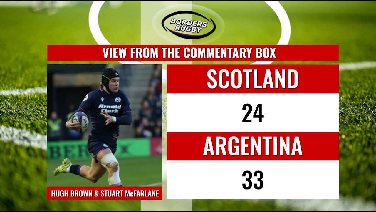 VIEW FROM THE COMMENTARY BOX - STUART McFARLANE & HUGH BROWN DISCUSS ...