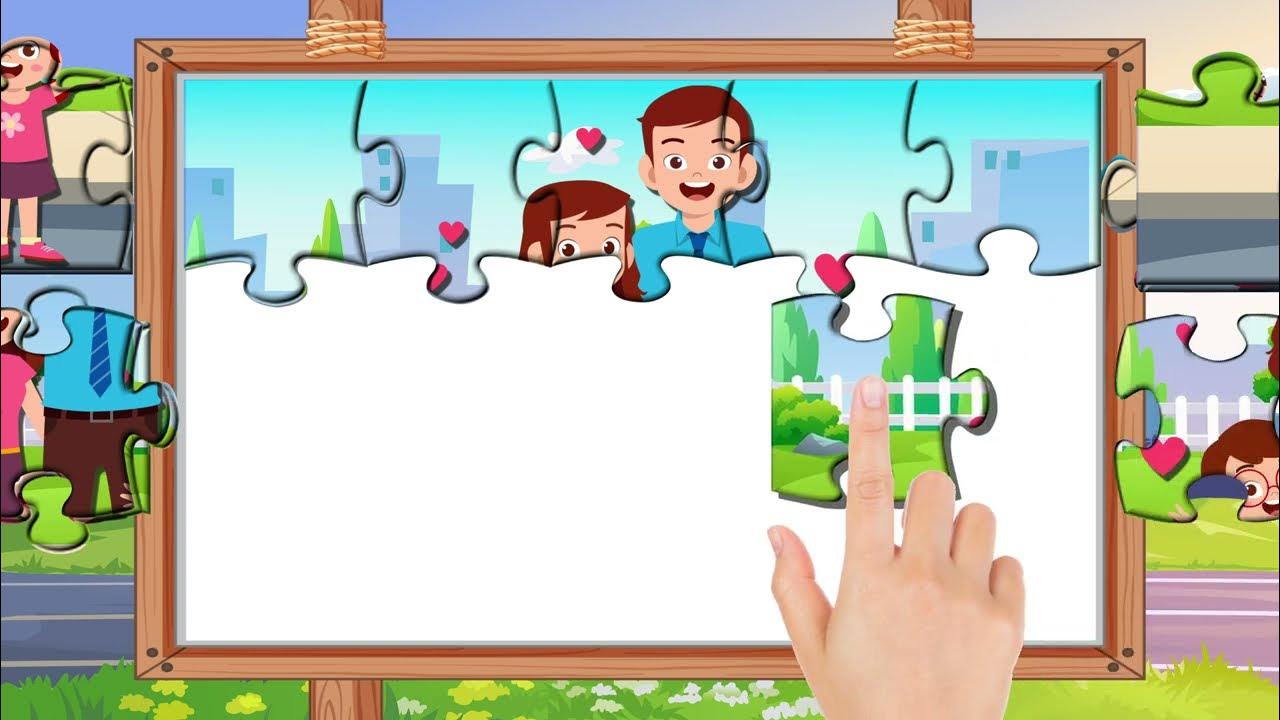 Family Puzzle For Kids | Online puzzles for 4 year olds | Family ...