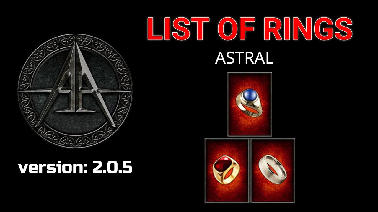 Anima ARPG Astral Rings - YouTube