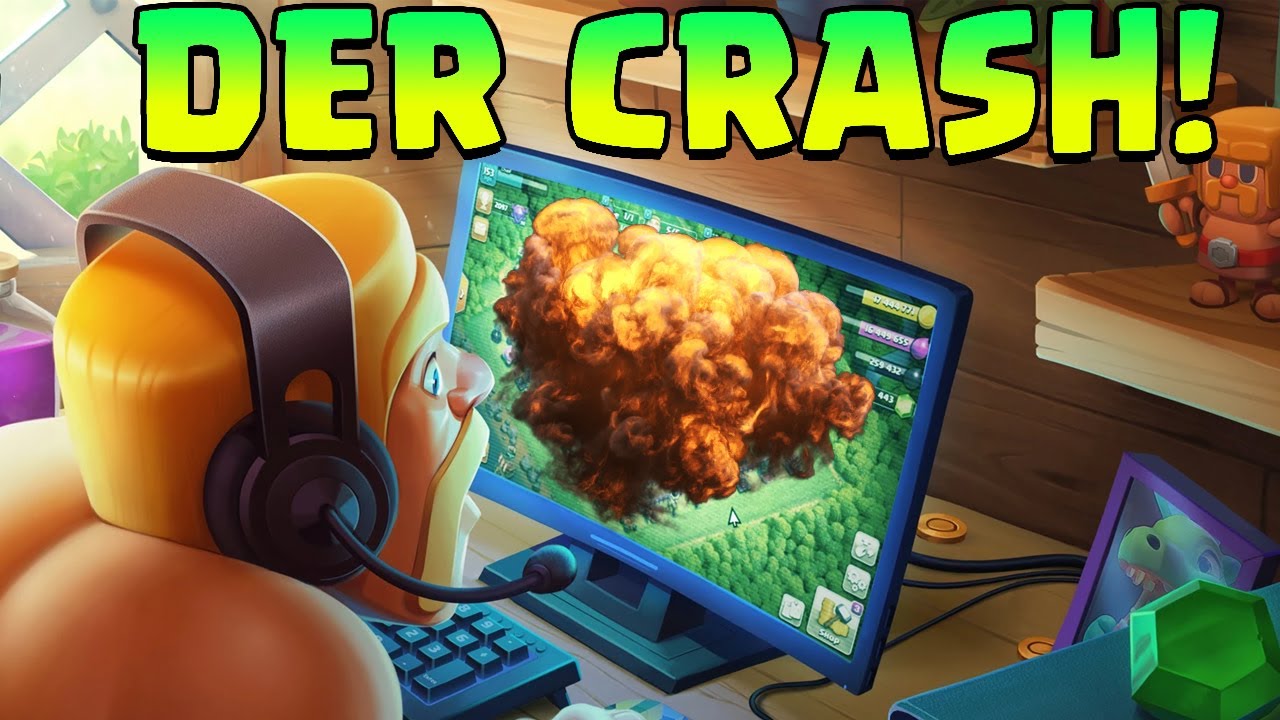 DER GROSSE CLASH OF CLANS CRASH! Was war passiert? 🤔😨 - YouTube