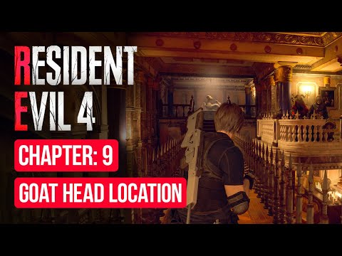 Resident Evil 4 Remake | Goat Head Location and Kill Red Zealot | Chapter 9 | No Damage | 4K PC