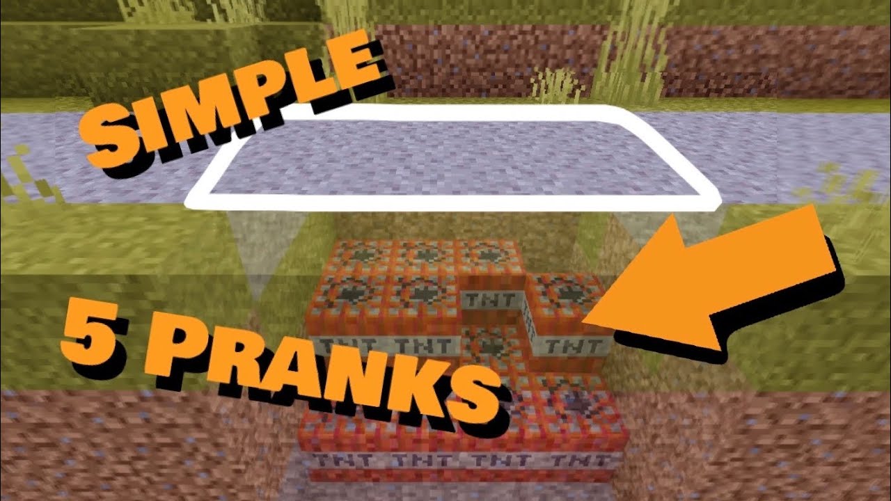 5 ways to Prank and Troll you Friends in Minecraft - YouTube