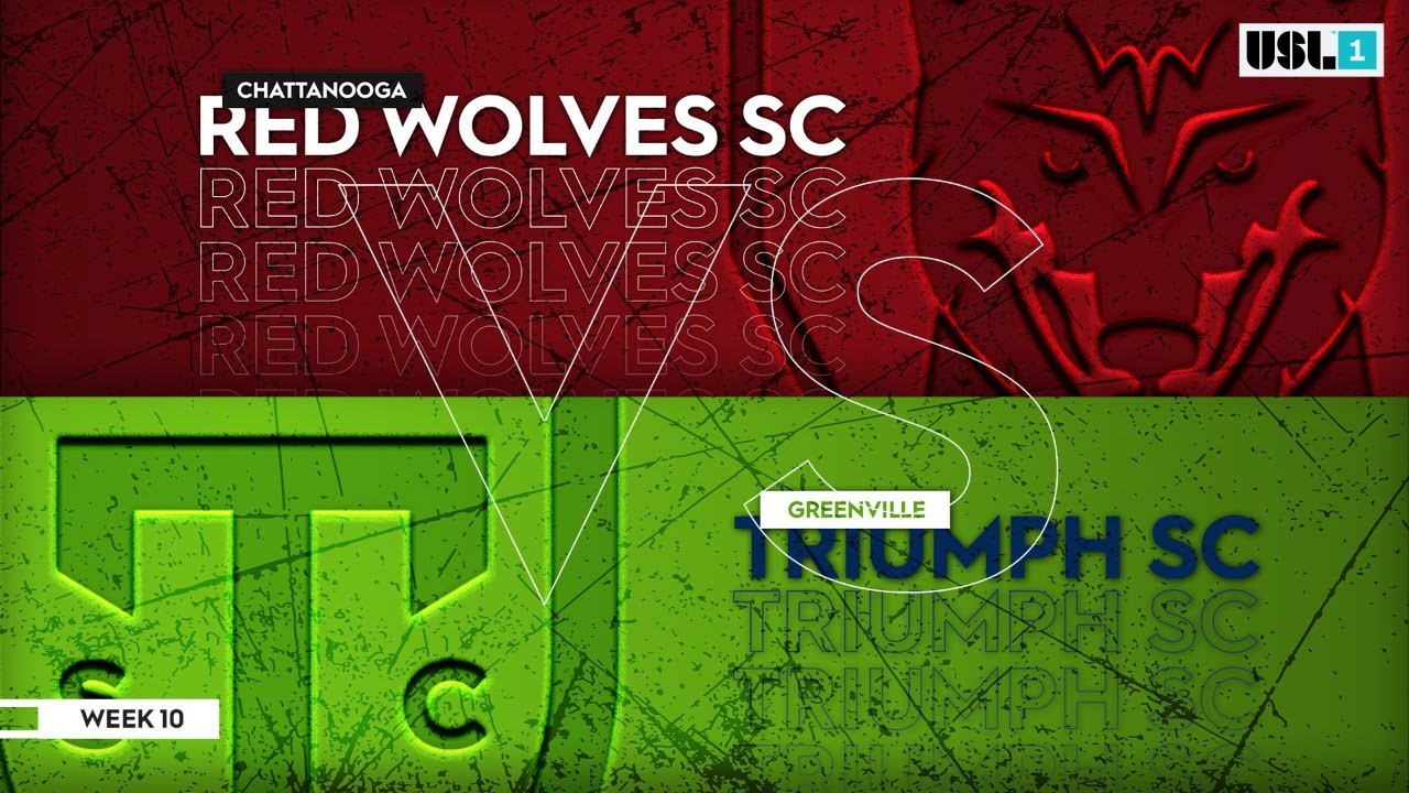 Chattanooga Red Wolves SC vs. Greenville Triumph SC: September 19, 2020 ...