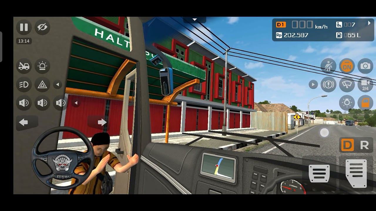 let s Play Bus🚌 Gemes 17 Trip from Village Bus Mobil gema sunil bhai🚃 ...