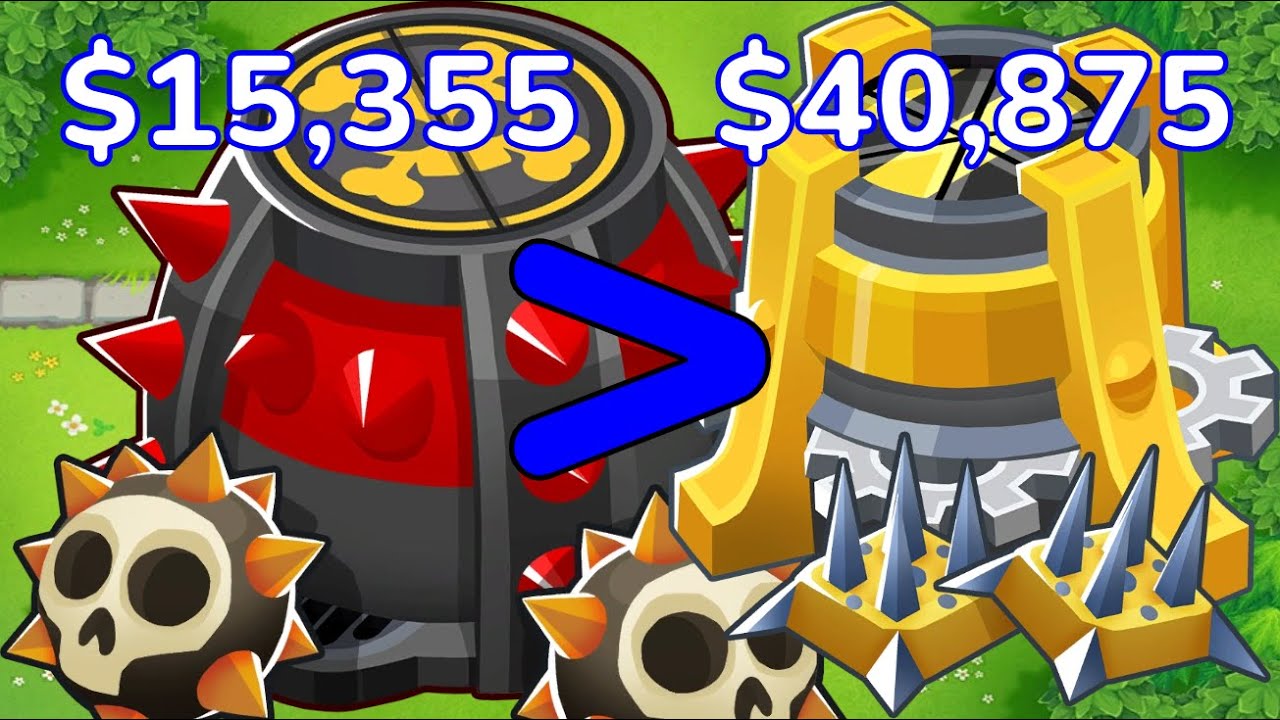 1 SPIKED MINES IS NOW BETTER THAN PERMA-SPIKE BTD6 - YouTube