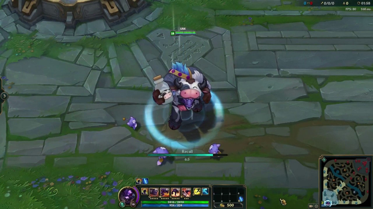 New Alistar Moo Cow skin - YouTube
