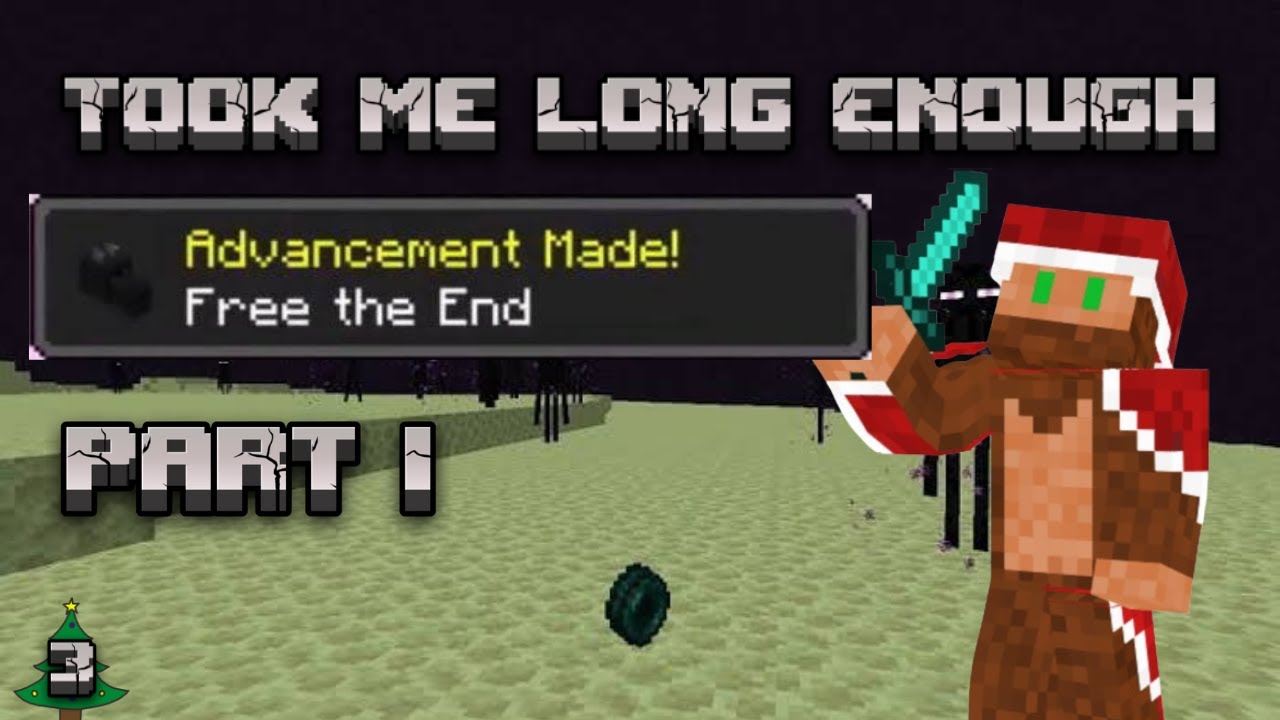 Beating Minecraft for first time! Pt. 1 - YouTube