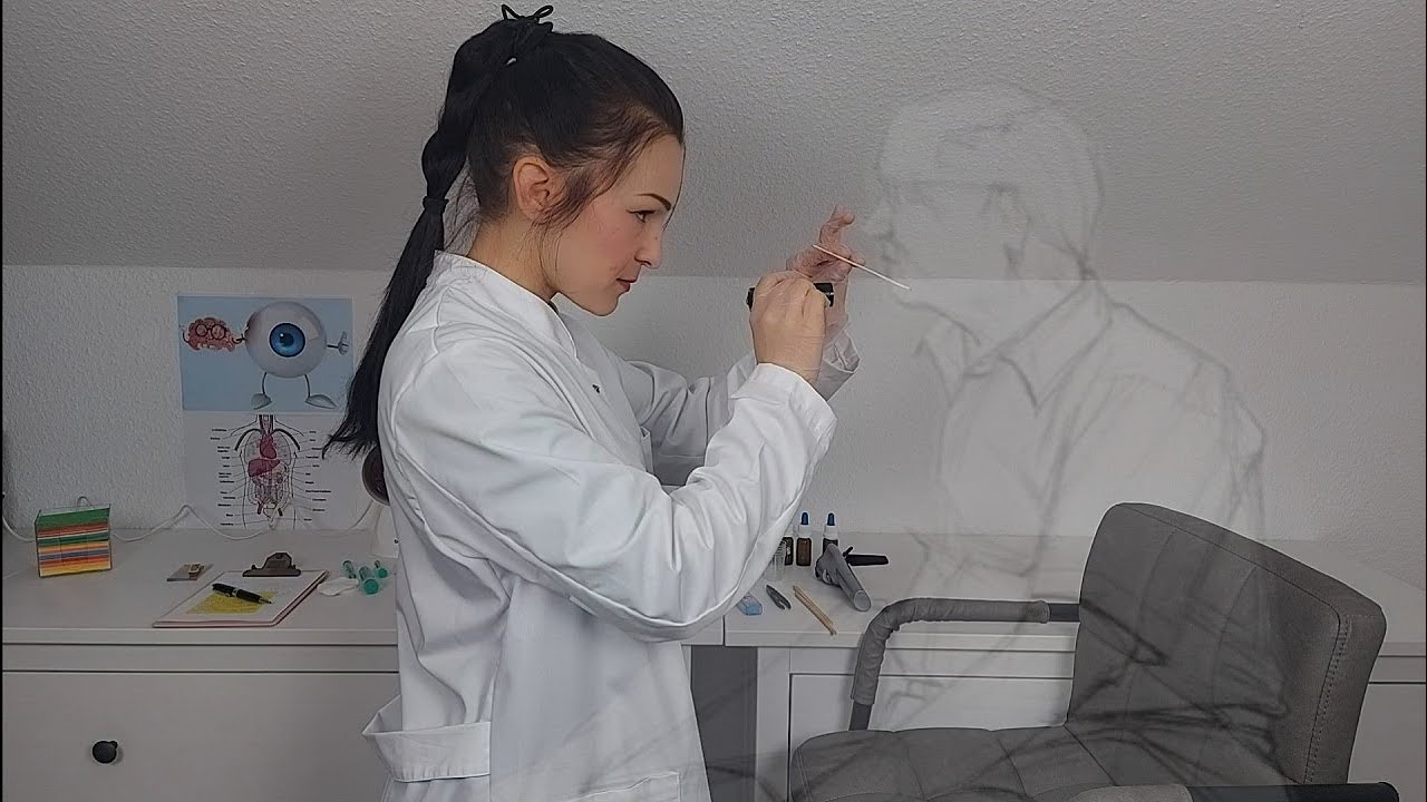 ASMR ° The invisible patient ° medical examination roleplay ° - YouTube