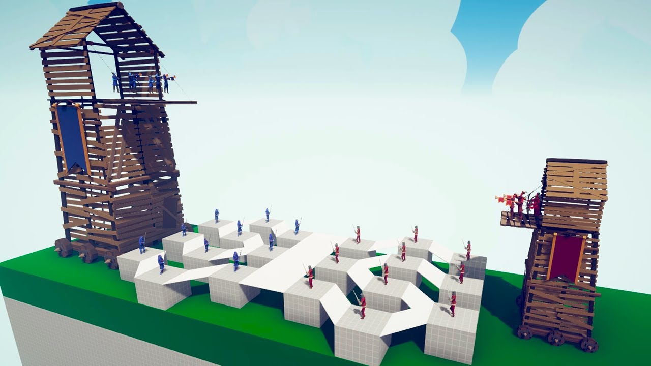 New Map Tournament With Towers | Totally Accurate Battle Simulator TABS ...