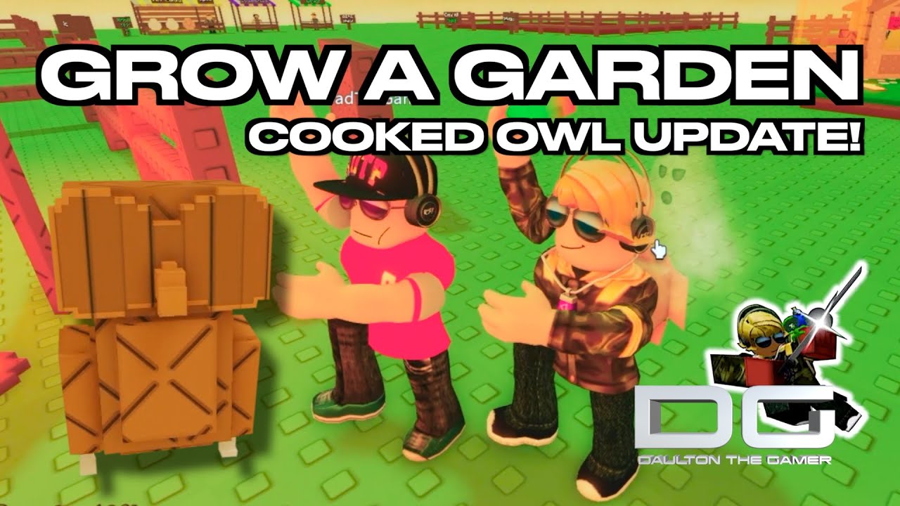 We Played GROW A GARDEN: COOKED OWL UPDATE! - YouTube