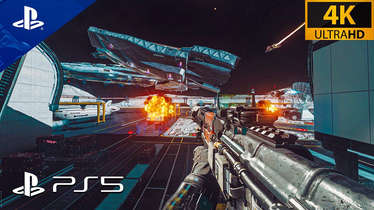 Moon is Under Attack | Realistic Immersive Gameplay [4K UHD 60FPS] Call ...