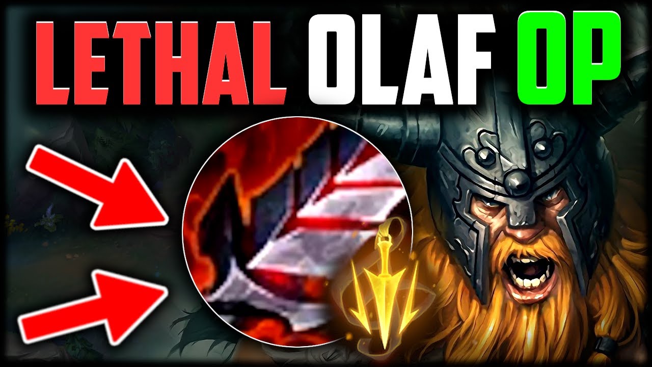 LETHAL TEMPO IS BACK! (1v5 Olaf Build) How to Play Olaf & Carry Low Elo ...