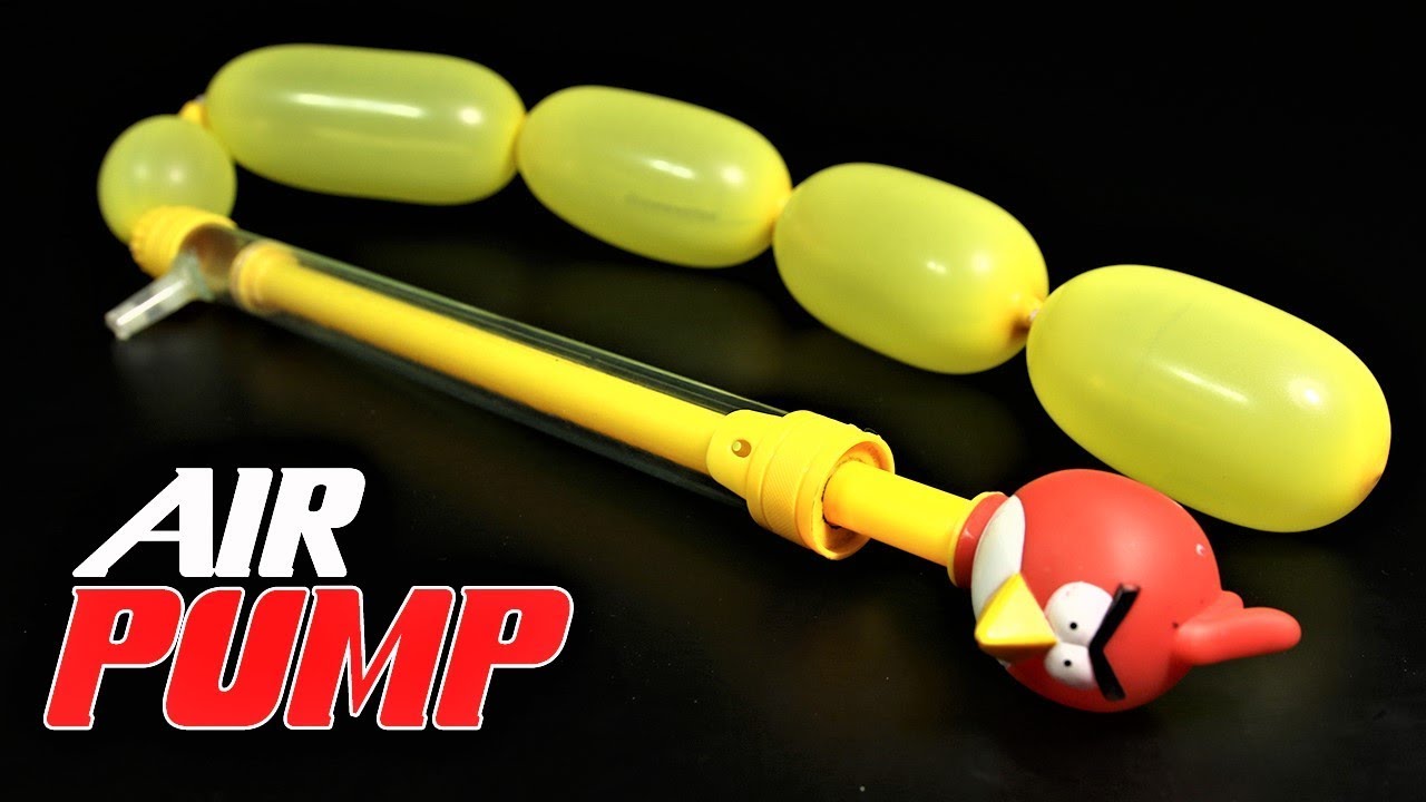 How To Make A Strong Air Pump For Balloon - YouTube
