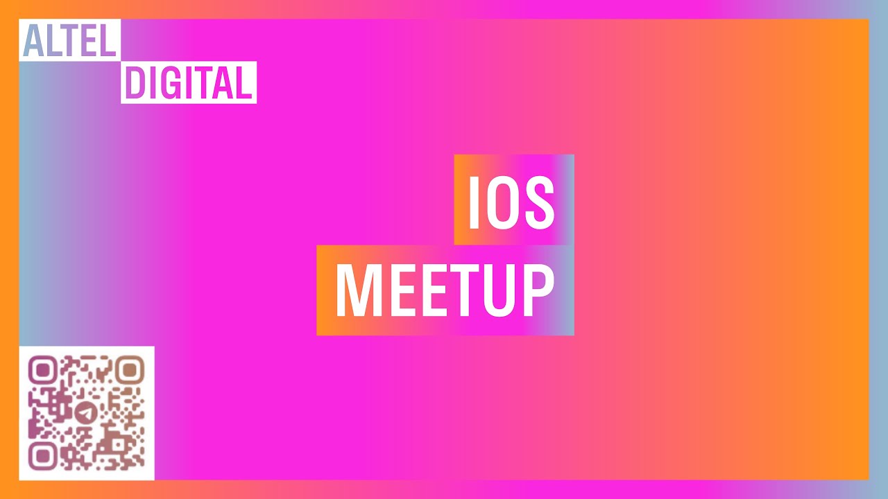 Altel Digital iOS Meetup - YouTube