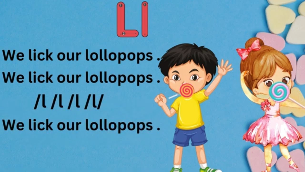 Jolly phonics / l / song for kids @learningisfun3498 #jollyphonics ...