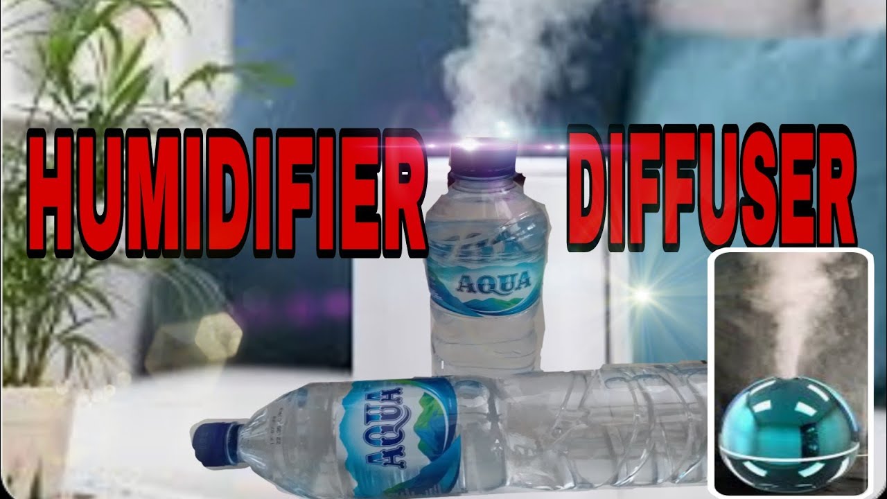 SIMPLE HUMIDIFIER || HUMIDIFIER SEDERHANA - YouTube