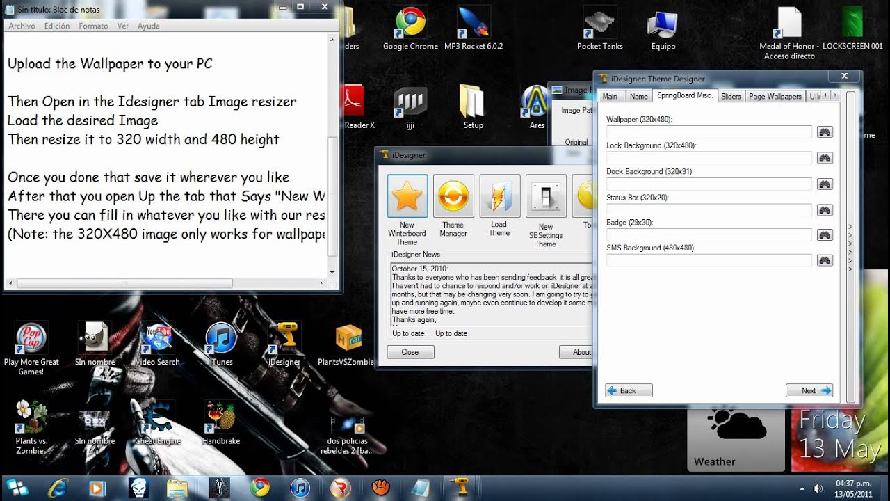 How to Create HD themes for your Ipod - YouTube