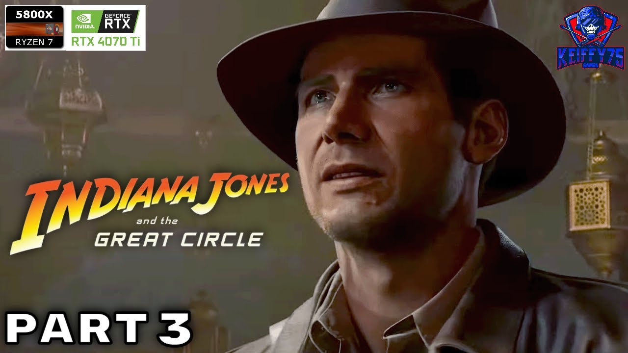 INDIANA JONES AND THE GREAT CIRCLE PC Walkthrough Gameplay Part 3 ...