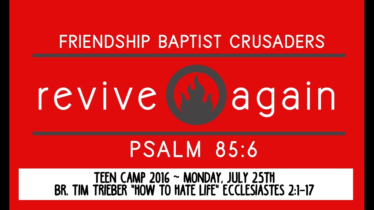 "How to Hate Life" Tim Trieber - YouTube