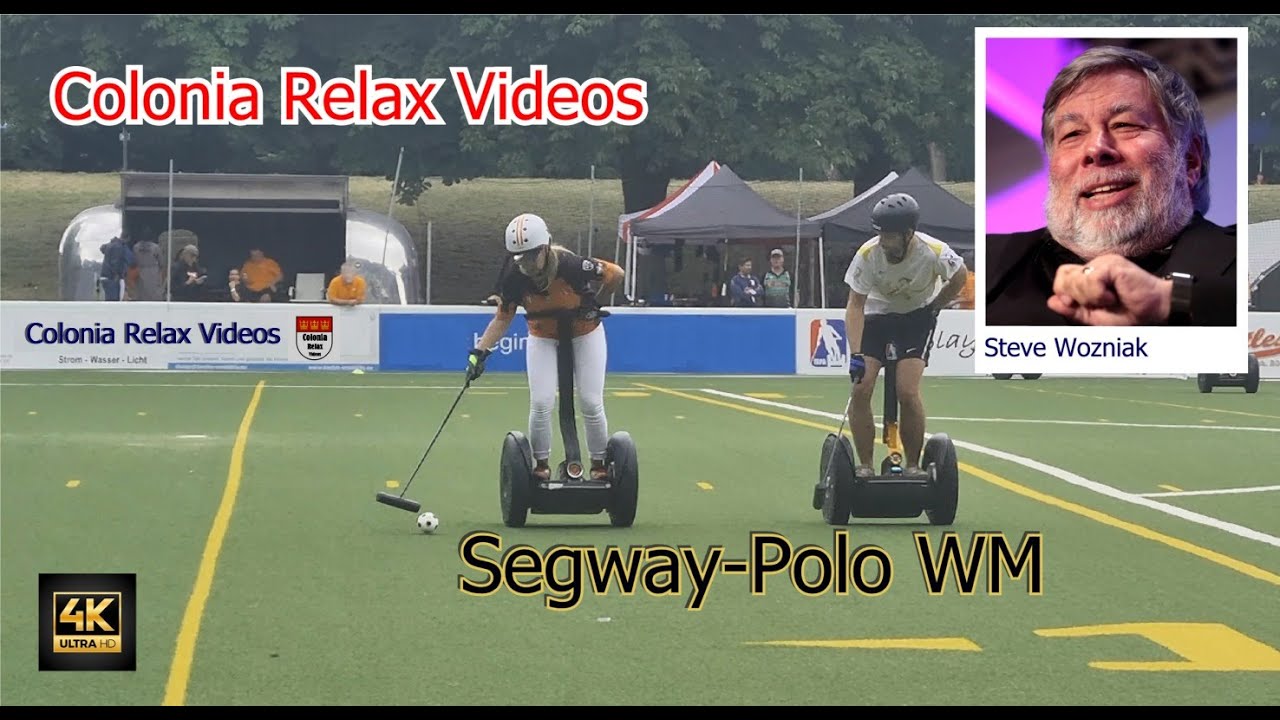 Köln / Cologne Segway-Polo WM (Weltmeisterschaft) Special Guest: Steve ...