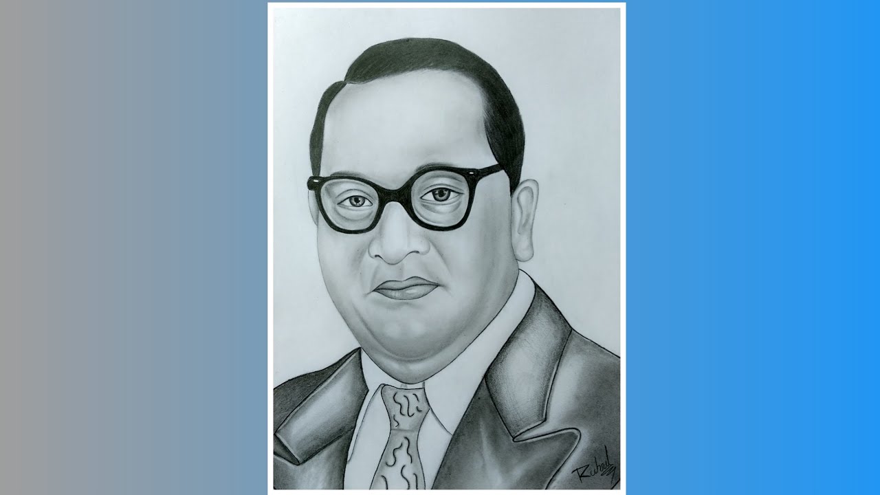 #Short | Ambedkar Drawing | Ambedkar Jayanti Special | Ambedkar Drawing ...