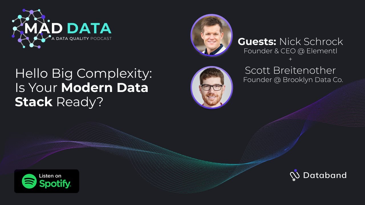 Hello Big Complexity: Is Your Modern Data Stack Ready? | Nick Schrock ...