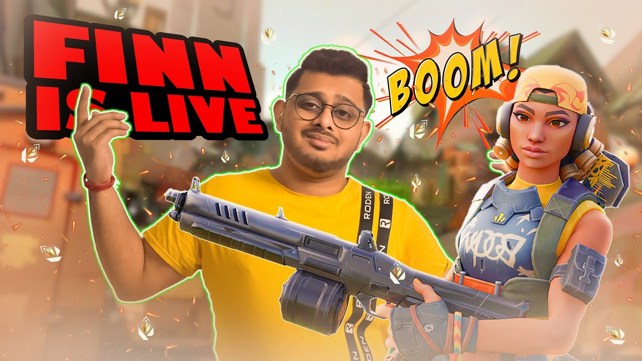 Valorant Grind | BGT in Cricket 24 LATER || FiNN is Live || # ...