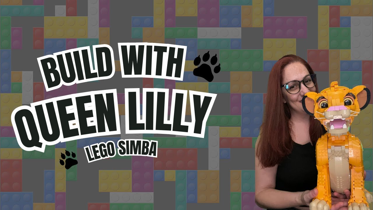 Build with Queen Lilly: LEGO Simba - YouTube