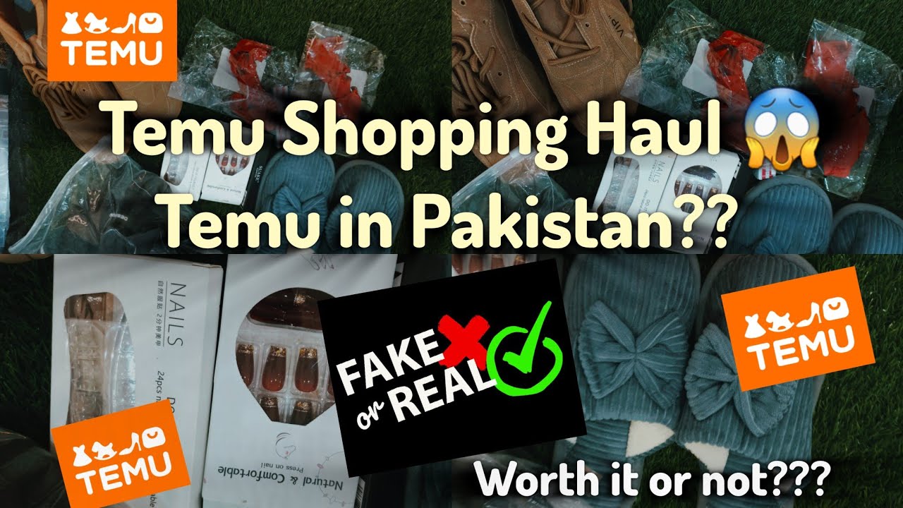 My Huge Temu Shopping Haul |My First experience with Temu 😱 - YouTube
