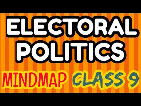 Mindmap/ Concept Mapping of "Electoral Politics"- Class 9/ Social - YouTube