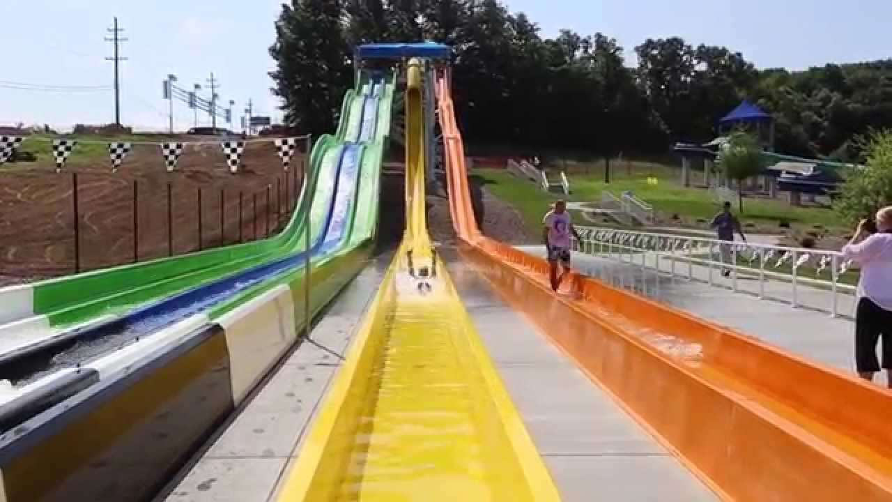 Media Race at Cape Splash - YouTube