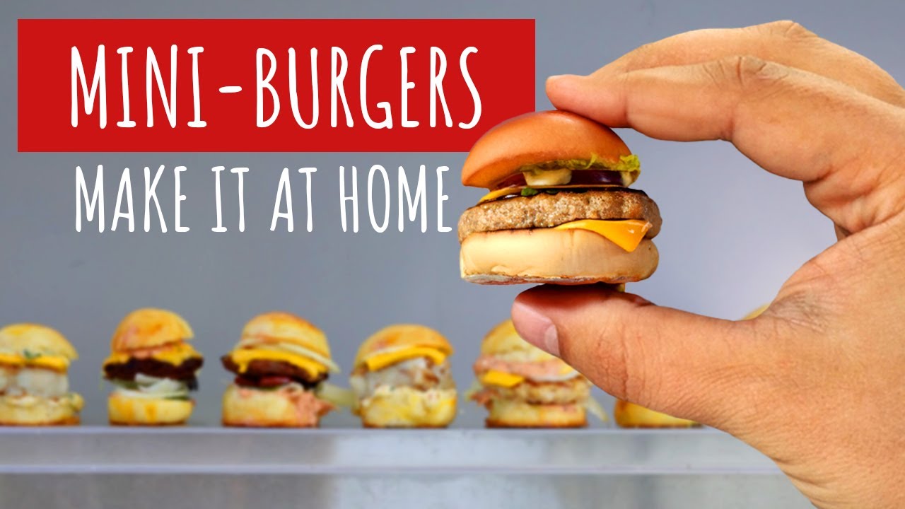 BEST Mini-Burgers Recipe for the Whole Family! - YouTube